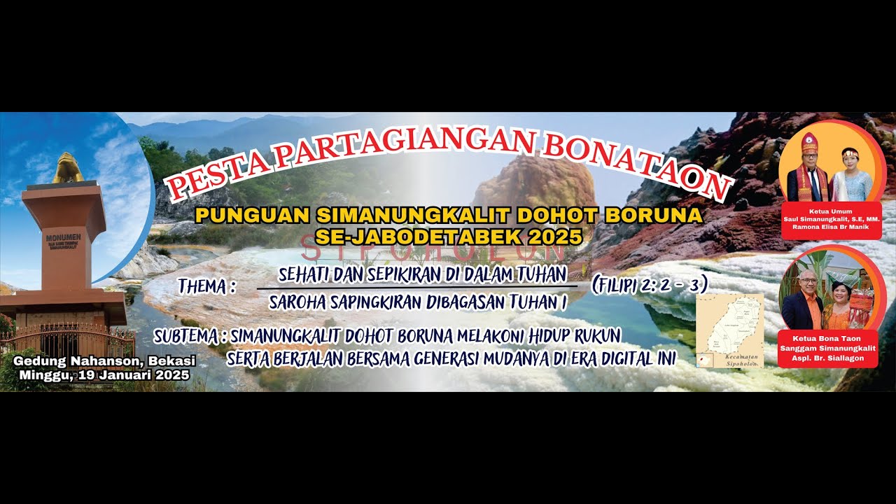 PESTA PARTAGIANGAN BONATAON 2025 - YouTube