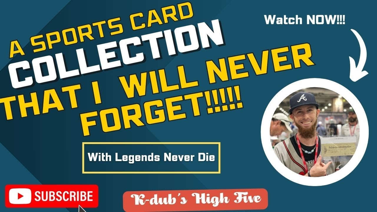 This GRAIL Sports Card Collection left me ABSOLUTELY Speechless ...