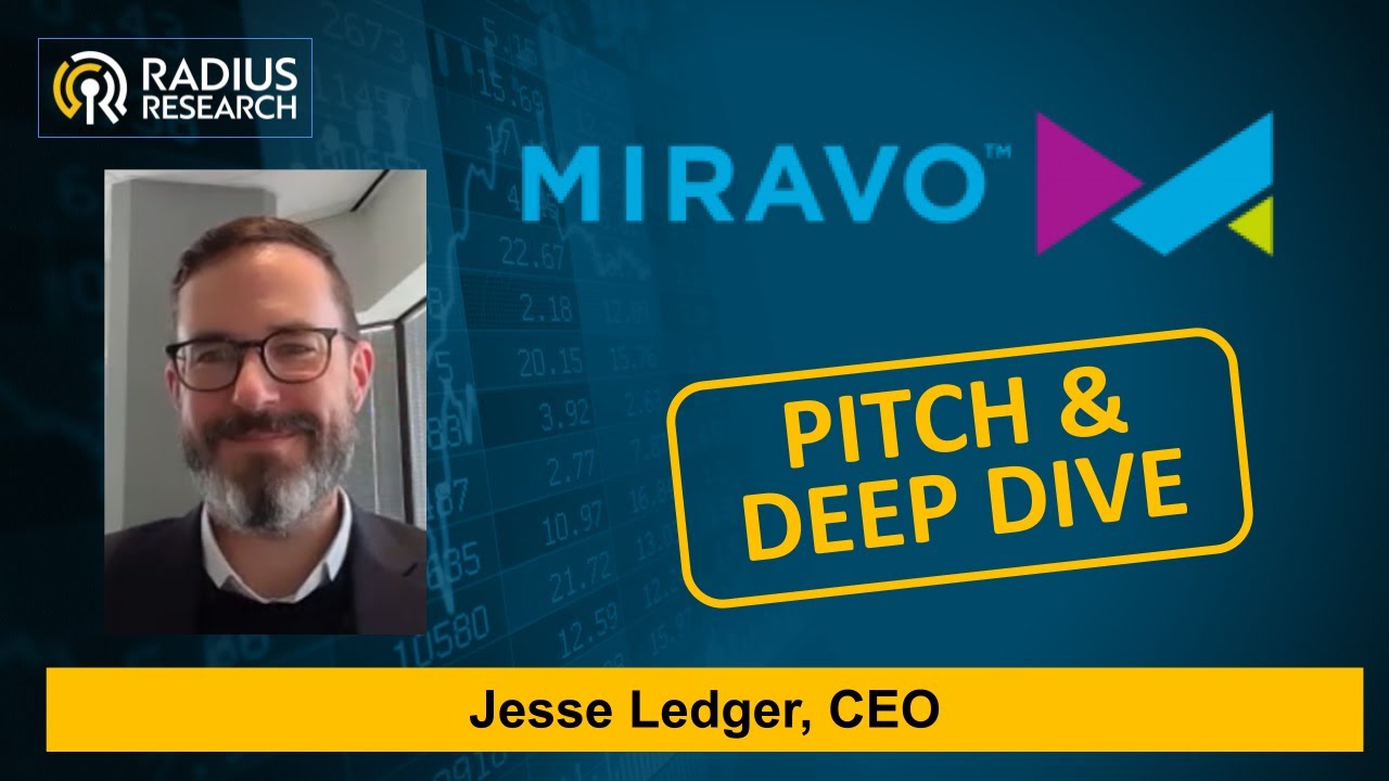 Miravo / Nuvo Pharmaceuticals (MRV) CEO Jesse Ledger Pitch, Interview ...
