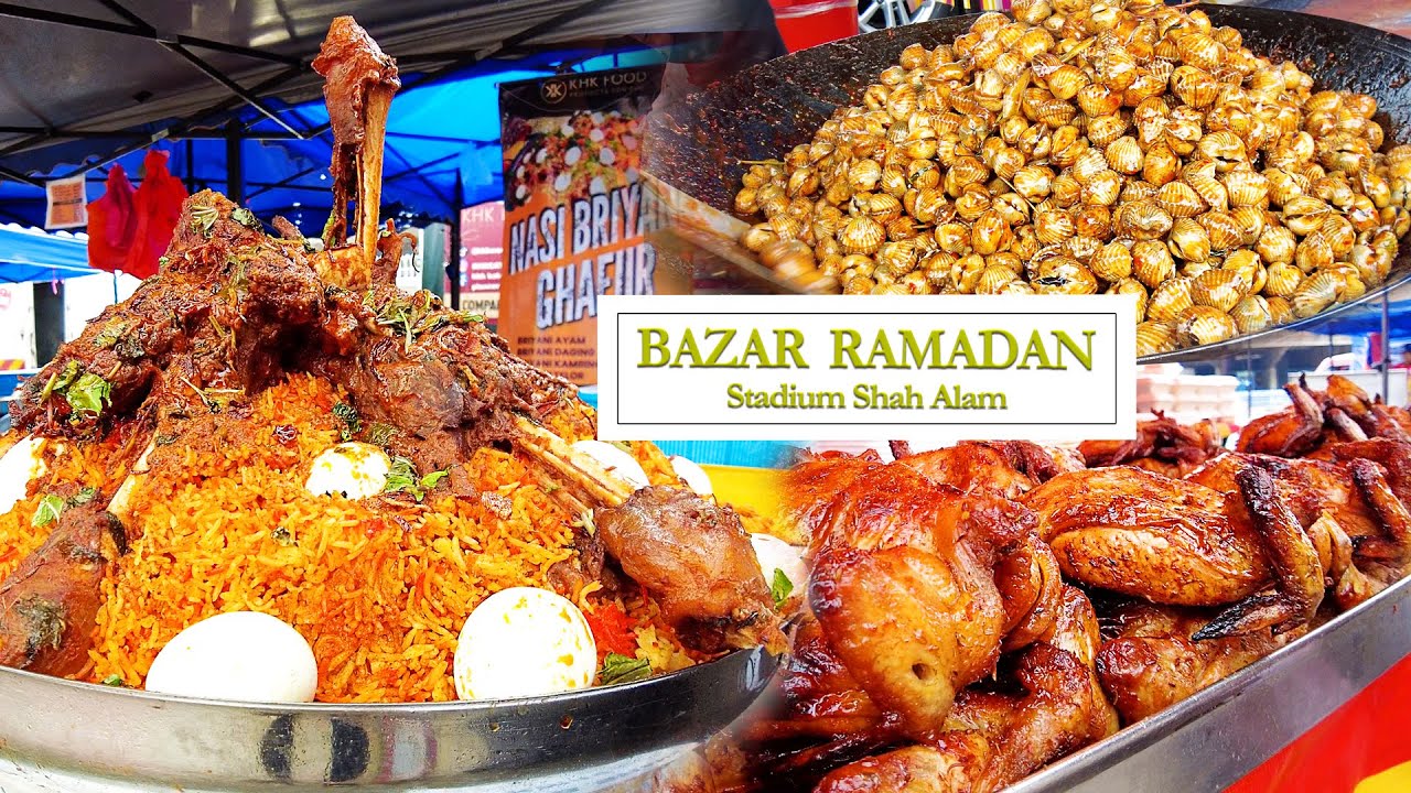 Bazaar Ramadhan Stadium Shah Alam | Malaysia Street Food | Bazar ...