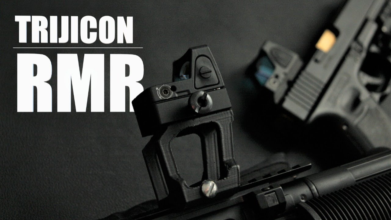 REVIEW DO RED DOT TRIJICON RMR PARA AIRSOFT!!! | MP5-SD6 JGW - YouTube