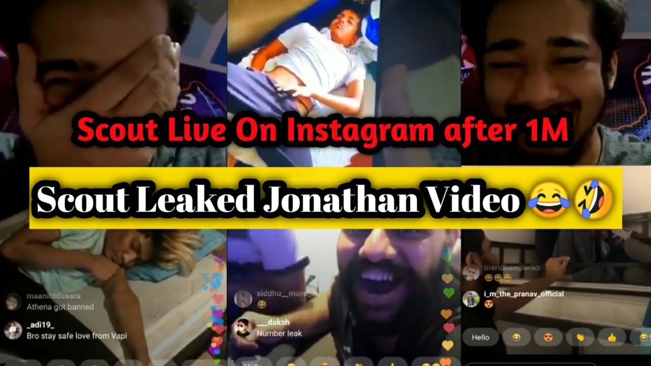Scout Live After 1M Followers On Instagram || Scout Leaked Jonathan ...