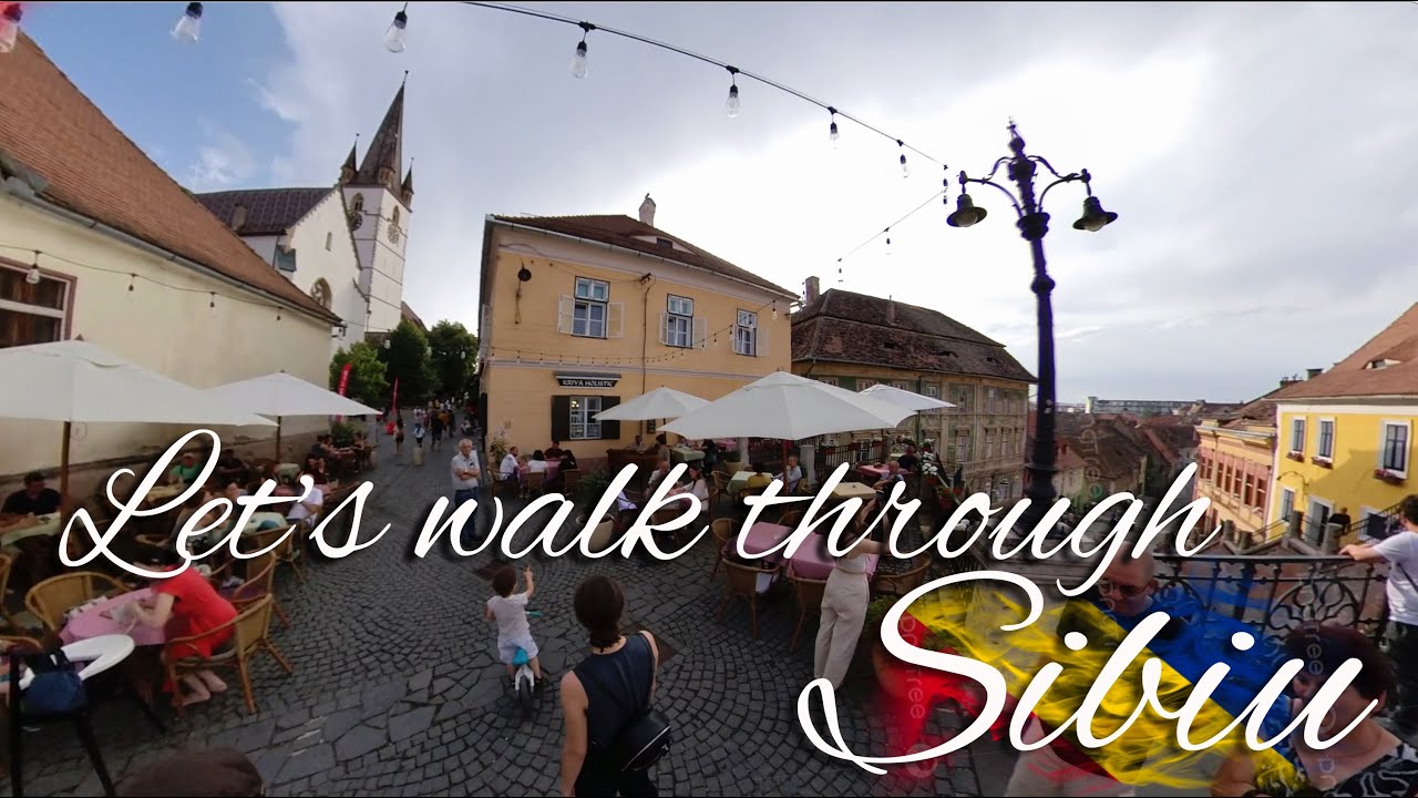 Sibiu Walking tour | Exploring the city during FITS - YouTube