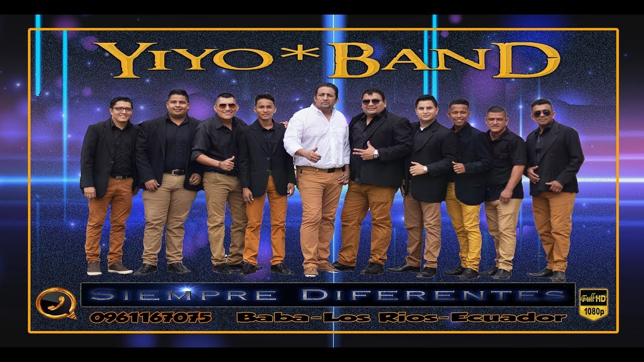 Cumbia con sabor Yiyo BanD orquesta Baba Ecuador - YouTube