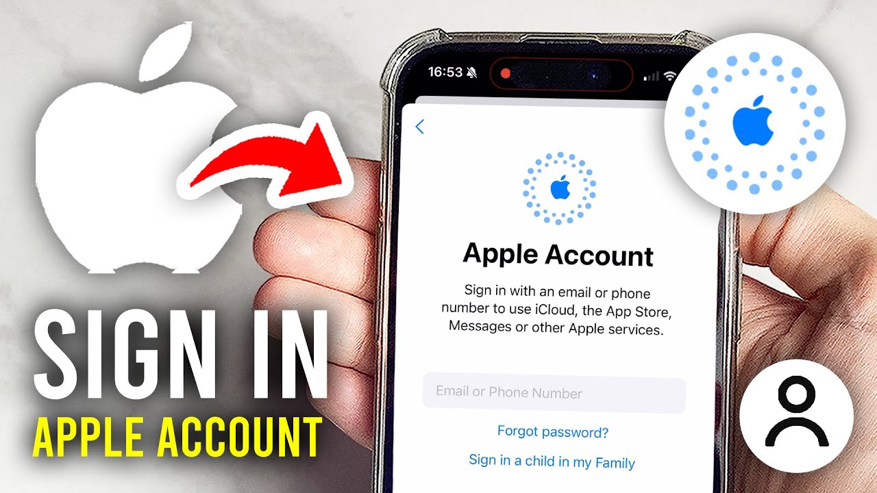 How To Sign In To Apple Account On iPhone - Full Guide - YouTube