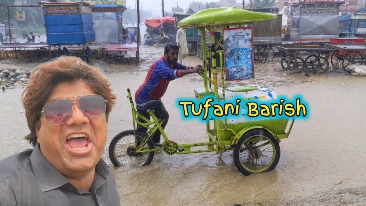 Karachi ma Tufani Barish | Family Vlogs - YouTube