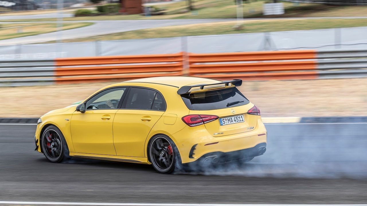 2021 Mercedes AMG A45S the fastest 4 cylinder engine - YouTube