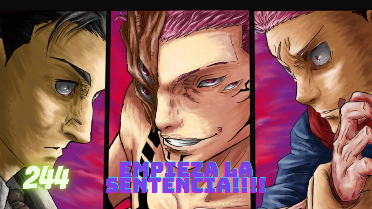 SUKUNA SE VA PRESO!!! MAHORAGA SU ABOGADO?? JUJUTSU KAISEN CAP 244 ...