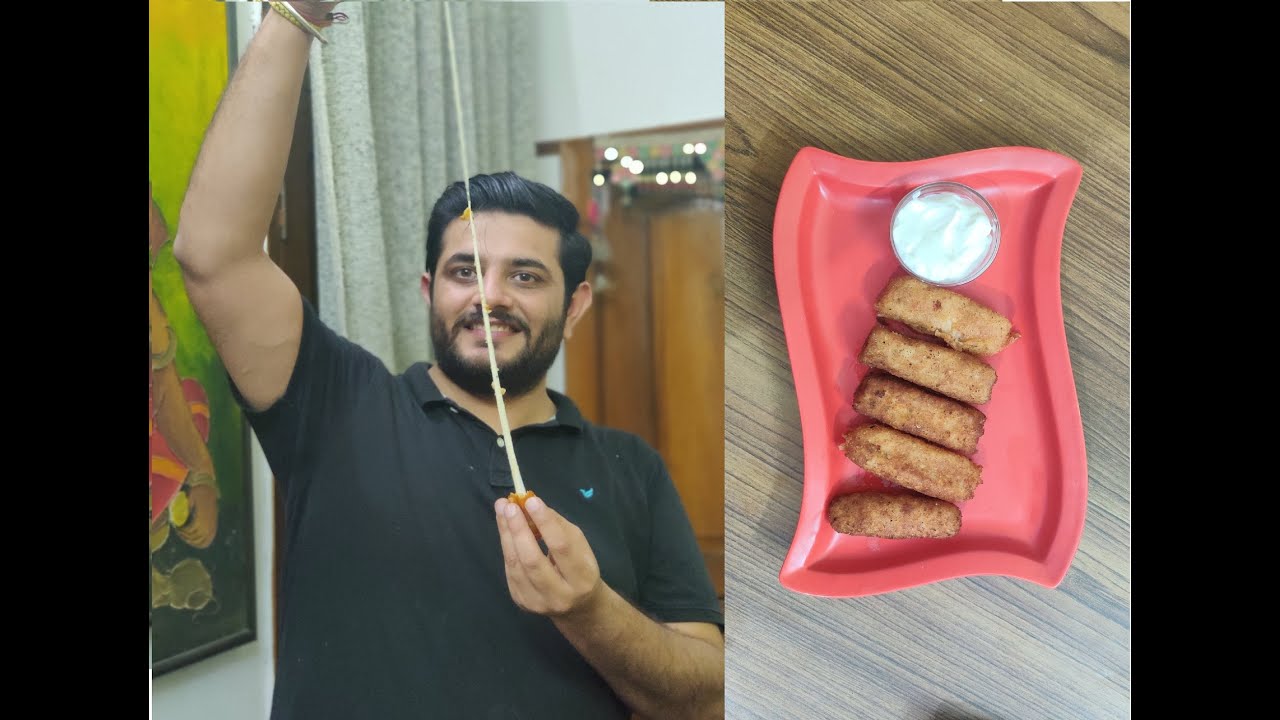 Mozzarella cheese sticks | Potato Mozzarella cheese pull recipe - YouTube