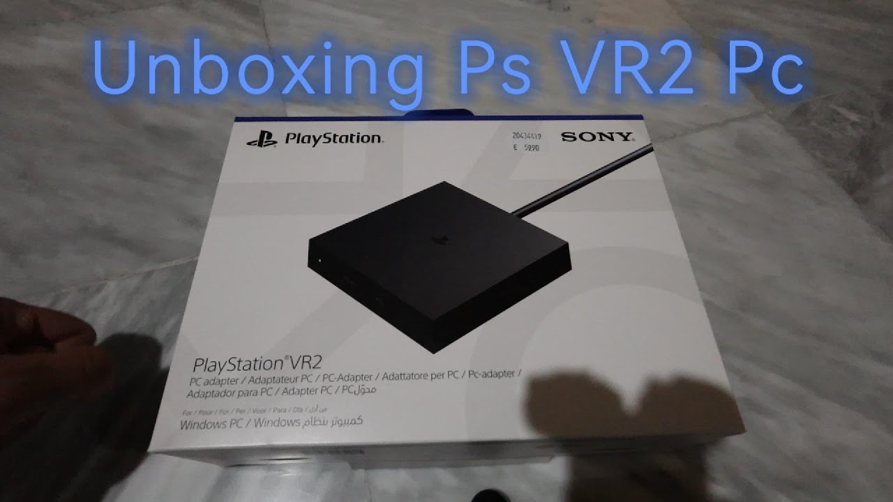 Ps Vr 2 Adapter Pc , Unboxing Greek - YouTube