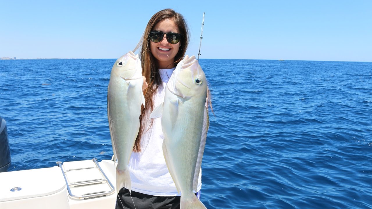 Going DEEP for the Meat (Tile Fish Catch and Cook with Brook #11 ...