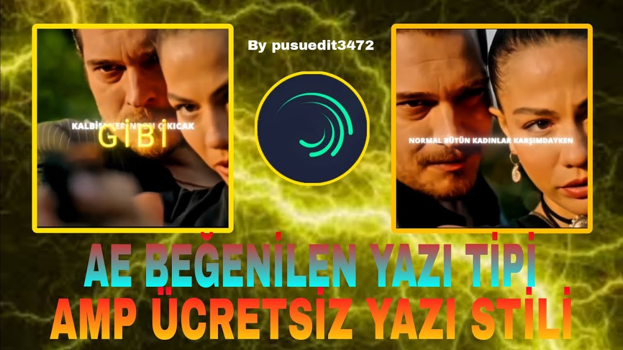 AMP TEXT PACK | AMP YAZI STİLİ ÜCRETSIZ | AE BEĞENİLEN YAZI TİPİ - YouTube