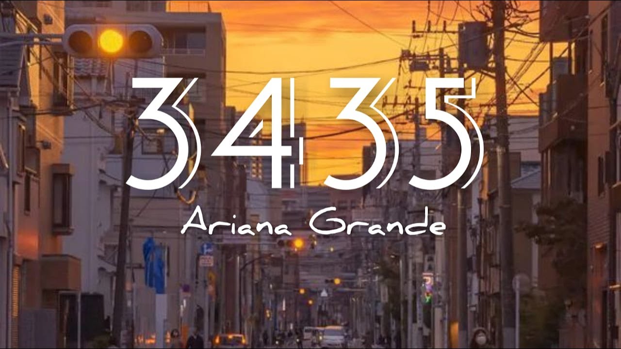34+35 - Ariana Grande (Lyrics) - YouTube