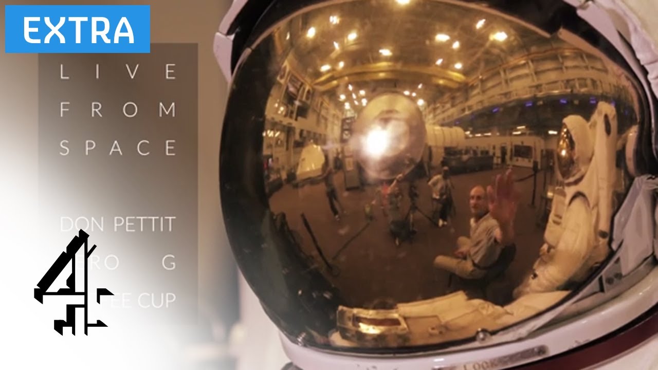Zero G Coffee Cup: Don Pettit | Space Week Live | Channel 4 - YouTube