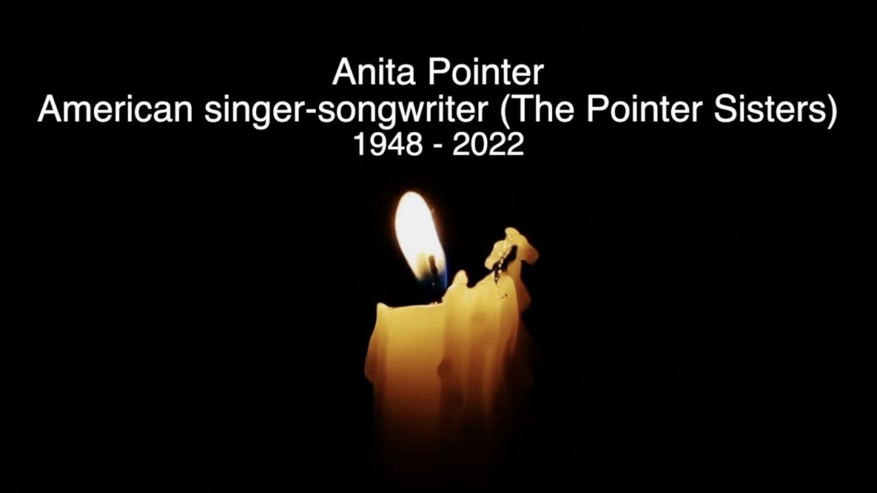 ANITA POINTER - RIP - TRIBUTE TO THE AMERICAN SINGER (THE POINTER SISTERS) WHO HAS DIED AGED 74 ...