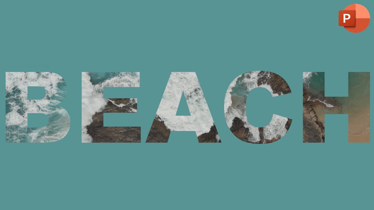 Text Mask With A Video Background In PowerPoint Text Mask Video Background YouTube Text Mask With A Video Background In PowerPoint Text Mask Video Background YouTube