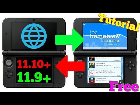 Install the Homebrew Launcher on Old Nintendo 3DS (2DS) 11.13 with ...