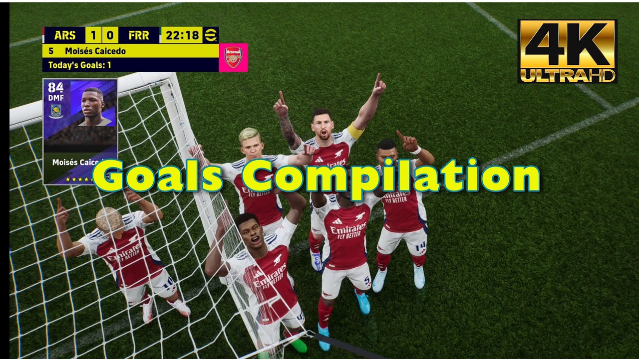⚽4K Ultra HD | Ultimate Goal Compilation in eFootball🔥 - YouTube