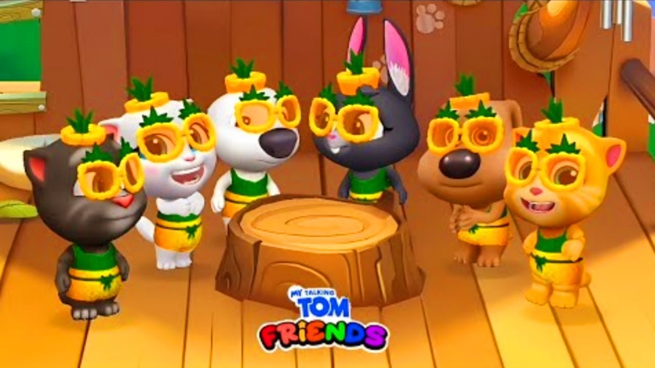 English My Talking Tom Friends : 😄 Happy stream | Playing Solo ...