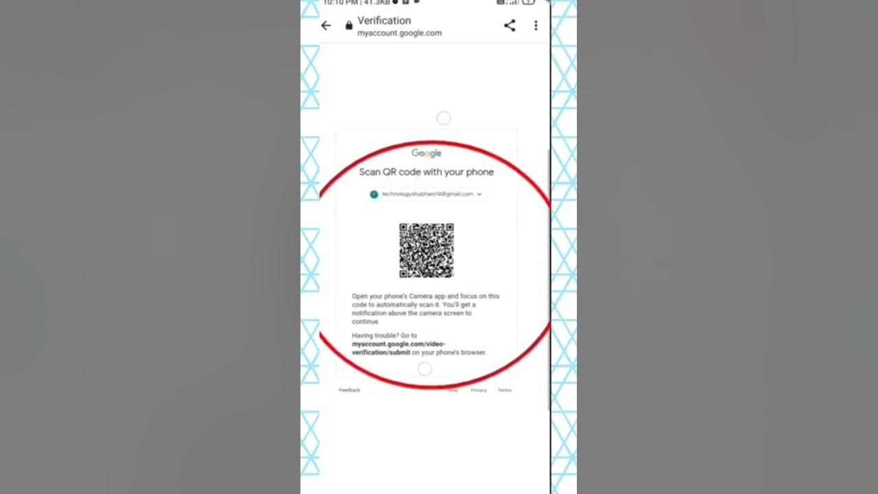 Youtube Video Verification Qr Problem Shortsfeed Youtube
