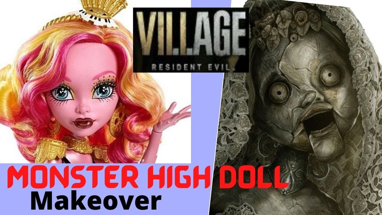 Monster High Doll Makeover / Resident Evil Village / Angie Doll ...