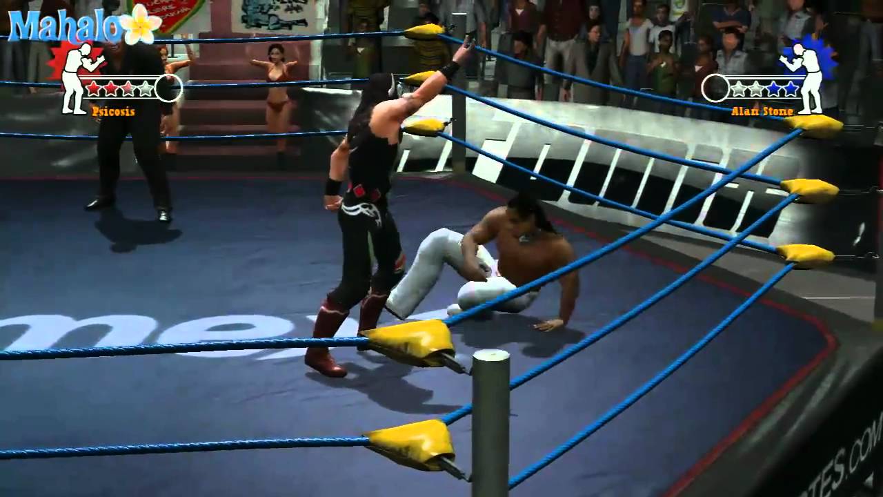 Lucha Libre: Heroes Del Ring - Story Mode Rudos Campaign, Alan Stone vs ...