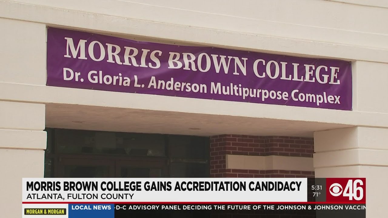 Morris Brown College gains accreditation candidacy - YouTube
