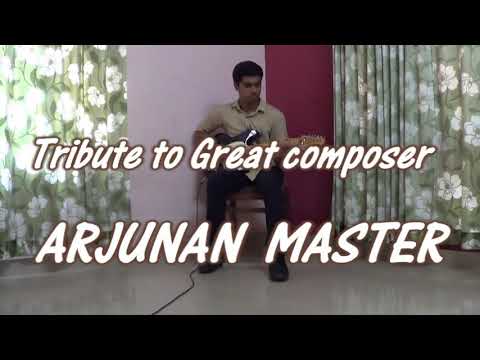 Tribute to Arjunan Master - Evergreen song 'Sukhamoru Bindu' -Electric ...