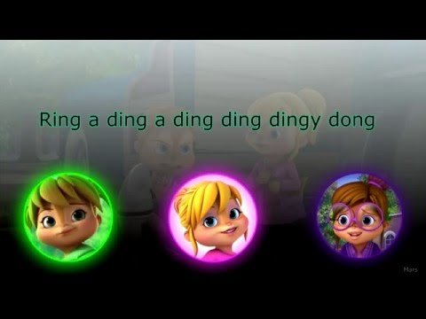 Ring A Ding by The Chipettes lyrics
