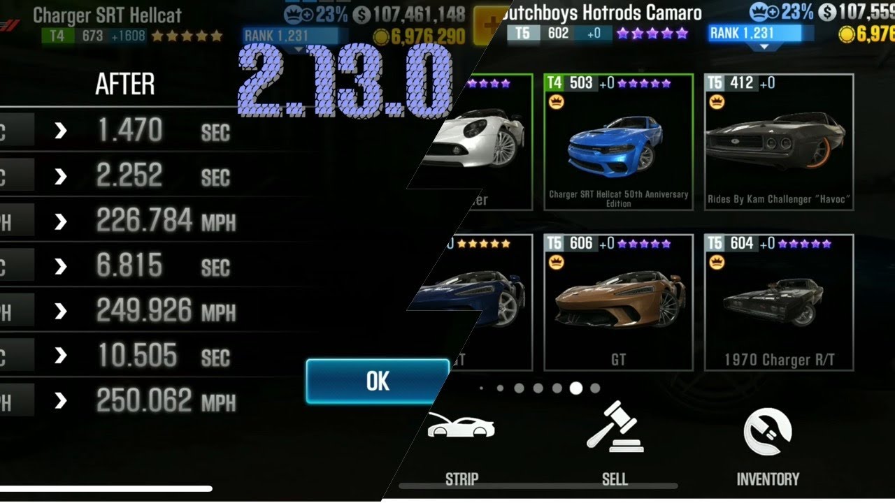 CSR 2: 2.13.0 ALL CARS+MAXED TIMES+ELITE CUSTOMS 4 SOON! - YouTube