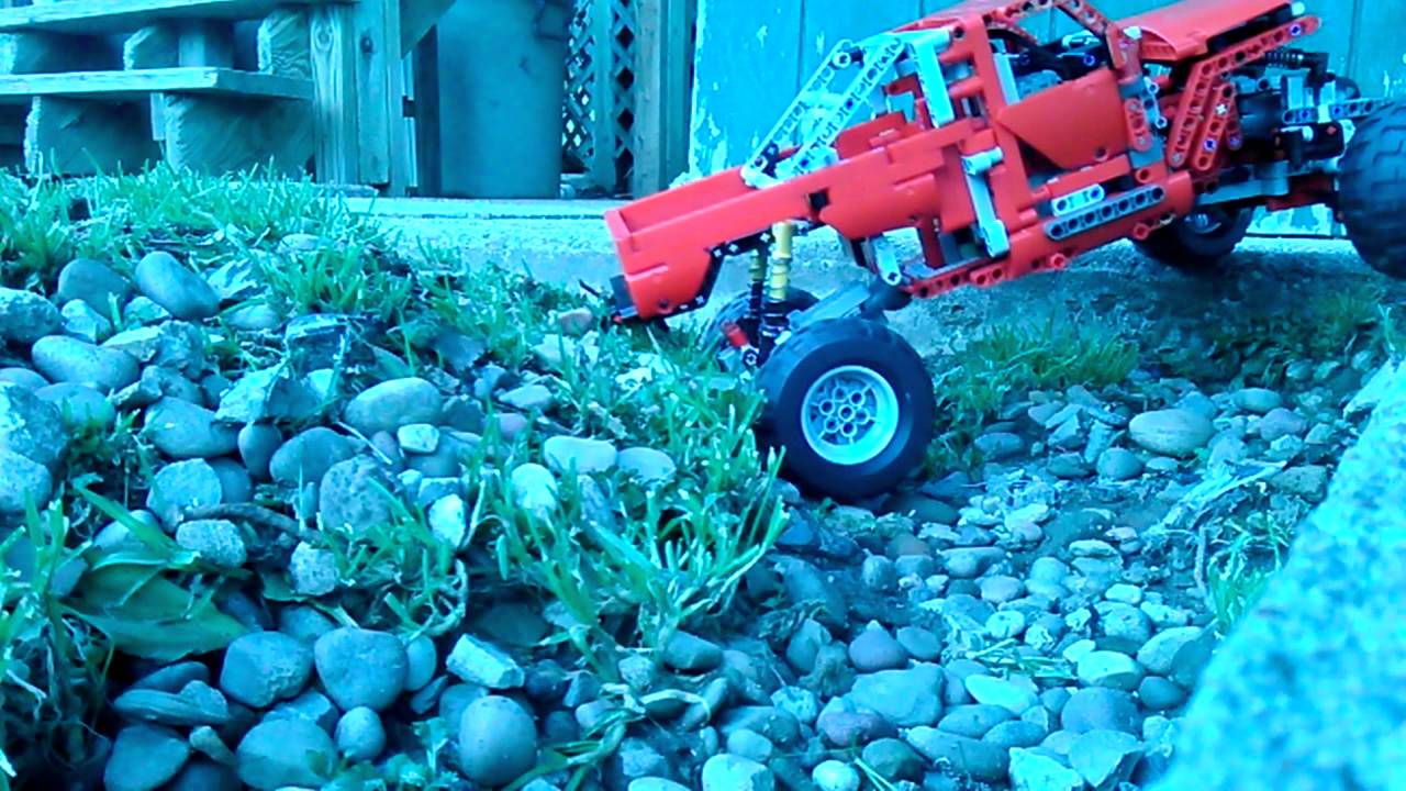 Custom lego rock crawler moc - YouTube