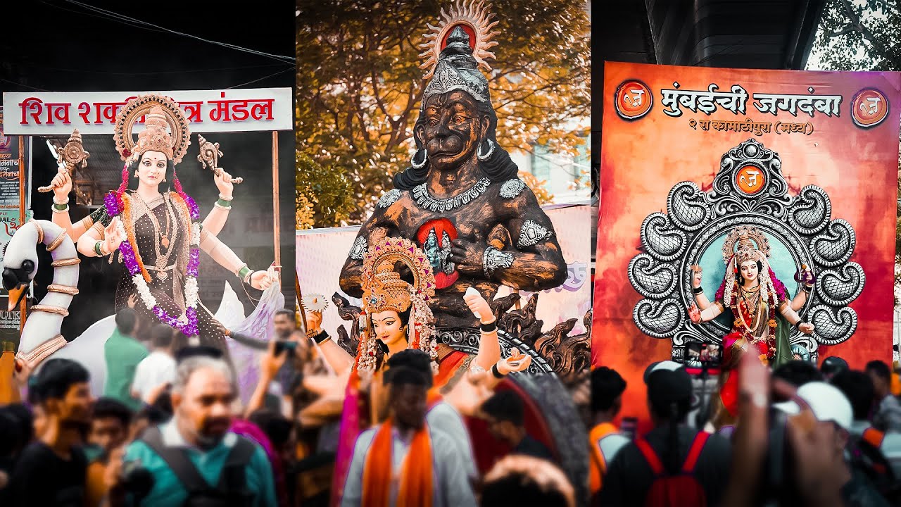 Mumbai Devi Aagman Sohala 2022 | Navratri Festival 2022 - YouTube