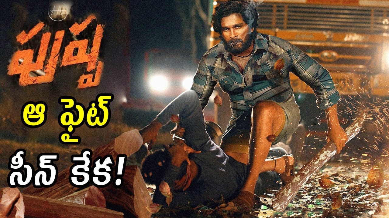 Pushpa Movie Fight Scene | Allu Arjun | Bobby Simha | Sukumar ...