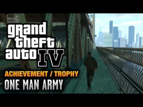 GTA 4 - One Man Army Achievement / Trophy (1080p)