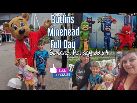 Butlins Minehead full day - Somerset Holiday Day 4 - YouTube