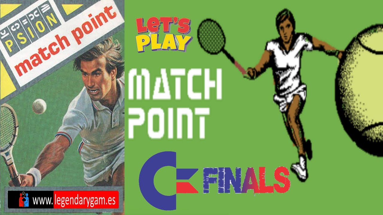 Match Point - C64 - (1984) - Maximum Level - Finals - PSION - Commodore ...