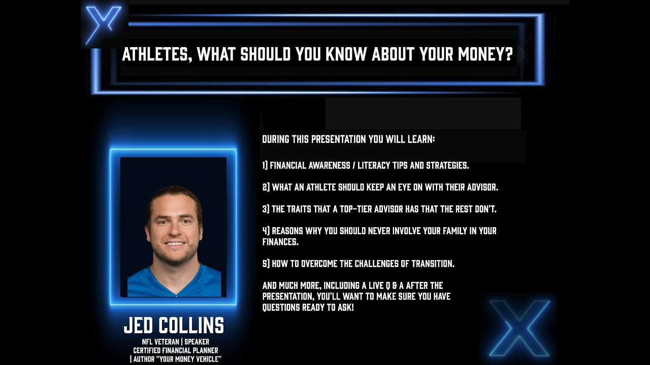 MYM LIVE- "Athletes, What to Know About Your $?" with NFL Vet ...