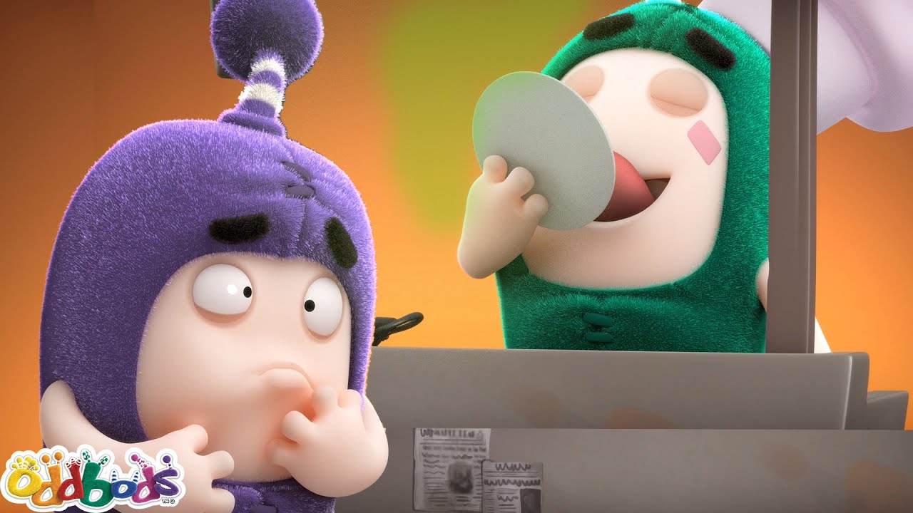 Food Court | Oddbods - Food Adventures | Cartoons for Kids - Go IT