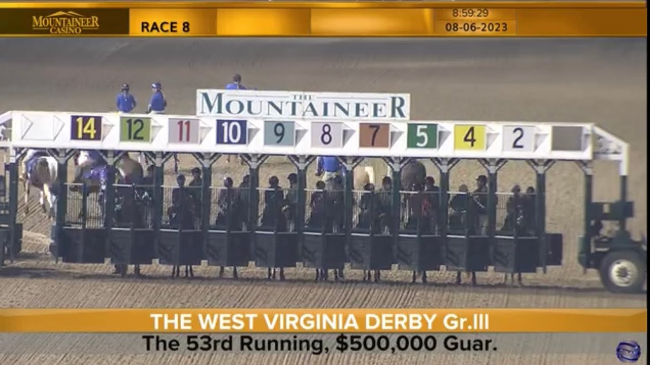 West Virginia Derby full race card in under 3 min - YouTube