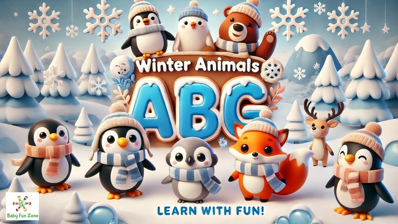ABC of Winter Animals for Kids! #christmas #winteranimals #animals # ...