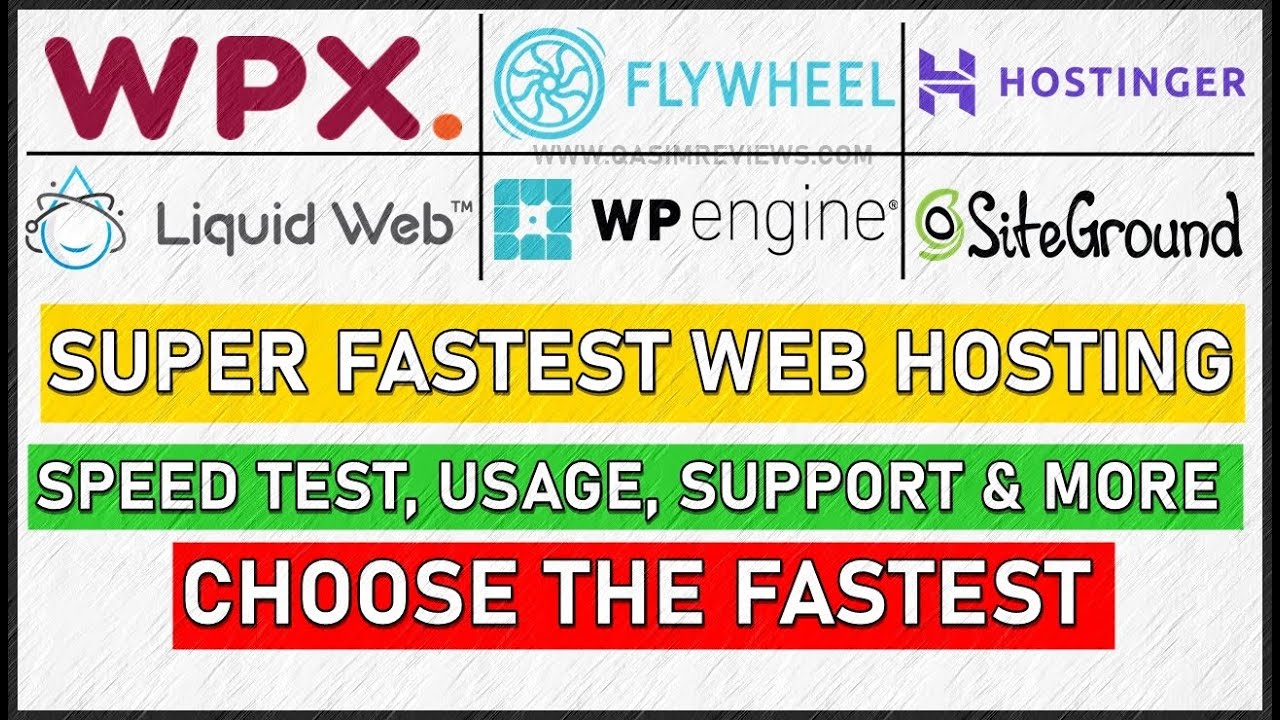 4 Fastest Web Hosting in the World 2026 - Speed Test, Demo, Support ...