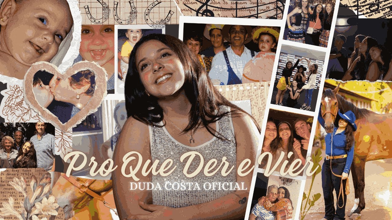 PRO QUE DER E VIER - Duda Costa Oficial - YouTube