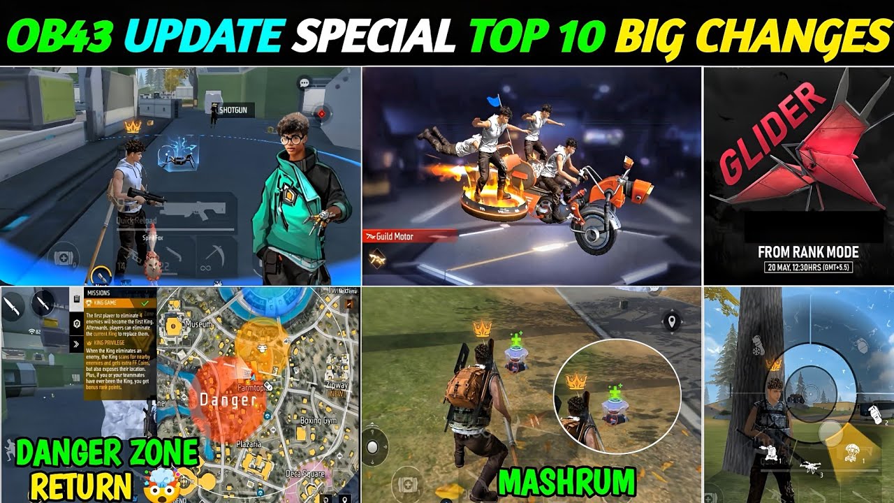 Ob 43 Update Free Fire 🤯😱 | Free Fire Ob 43 Update | Ff Advance Server ...
