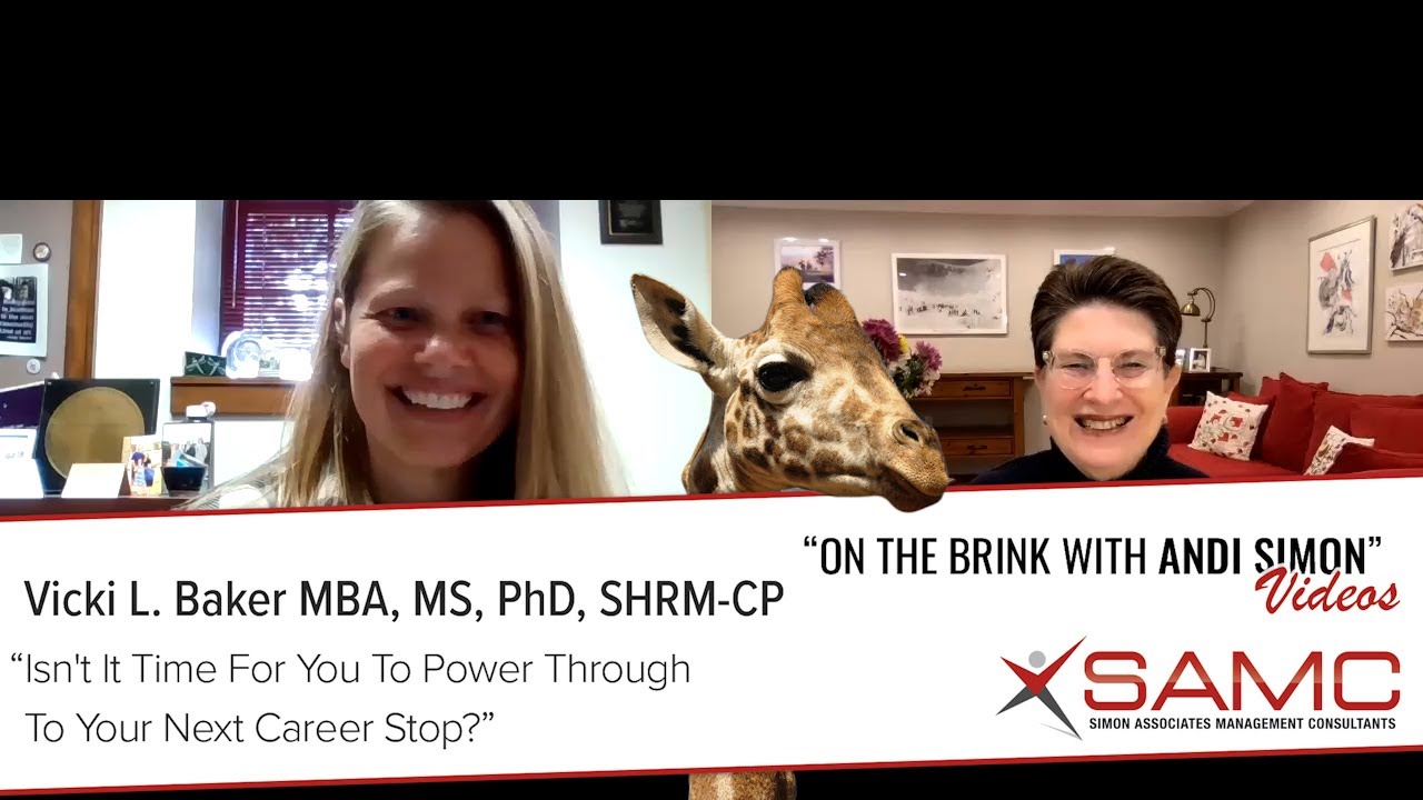 On the Brink with Andi Simon | Podcast | Special Guest Vicki Baker ...