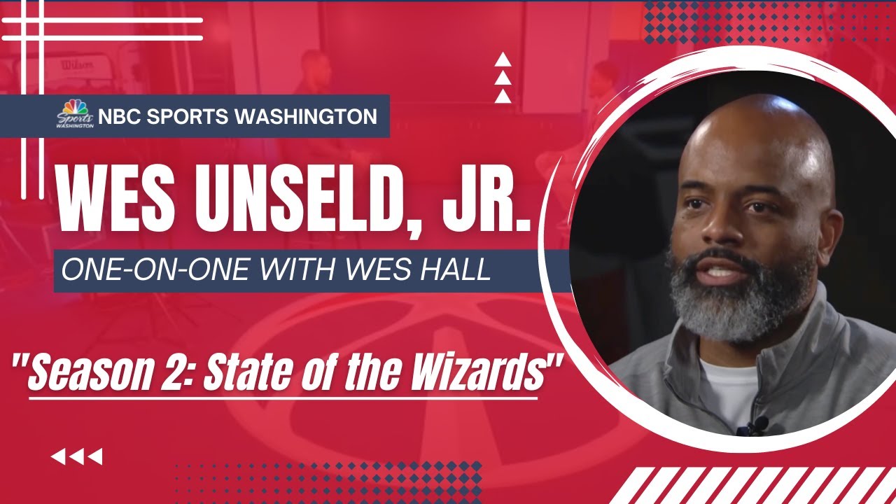 Wes Unseld Jr.: "Season 2: State of the Wizards" One on One w/Wes Hall ...