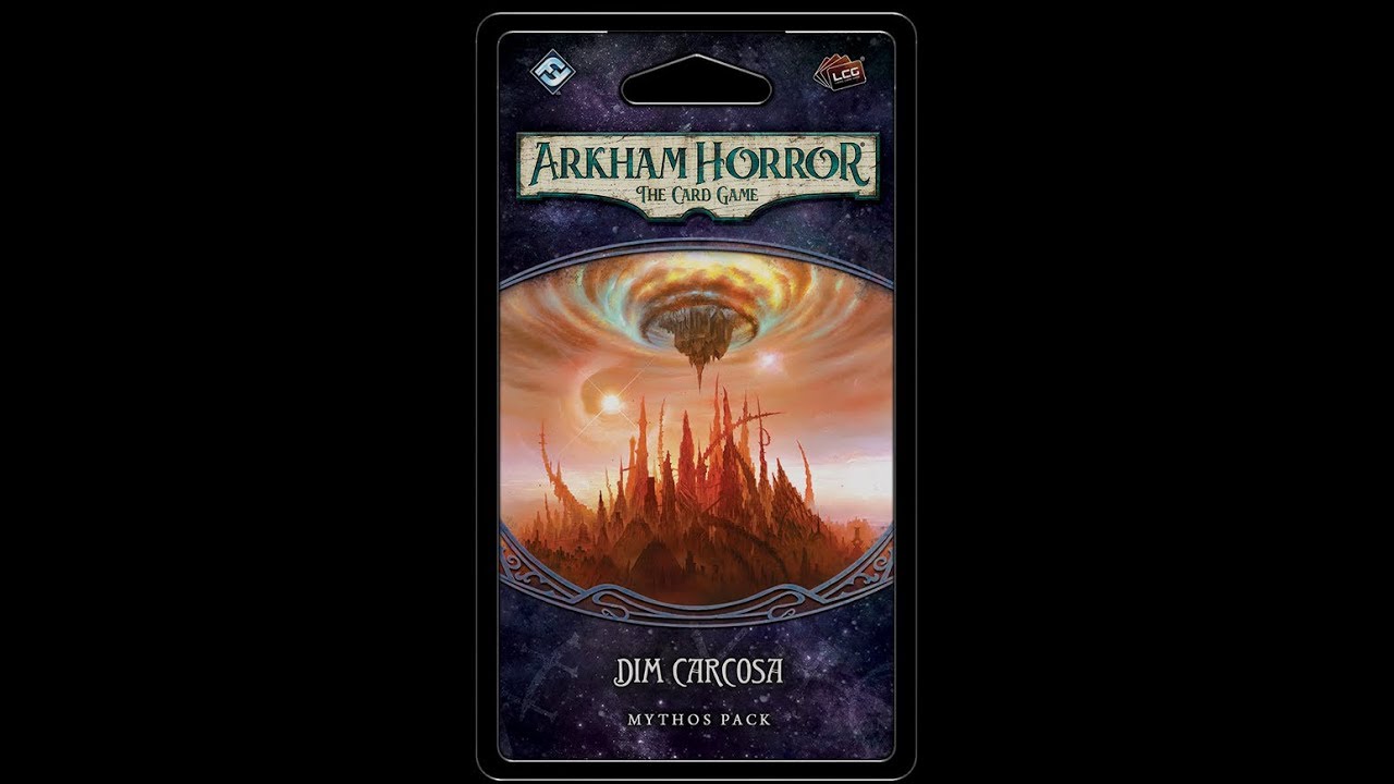 Arkham horror TCG Dim Carcosa Player card first look - YouTube