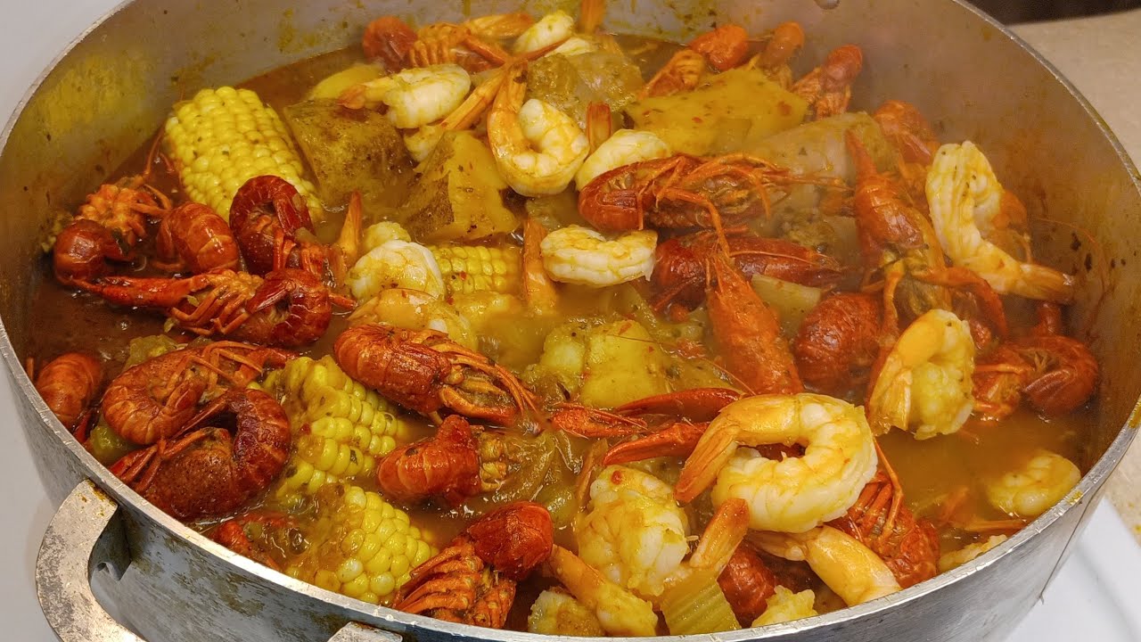 The Most Irresistible Crawfish & Shrimp Boil Ever - YouTube