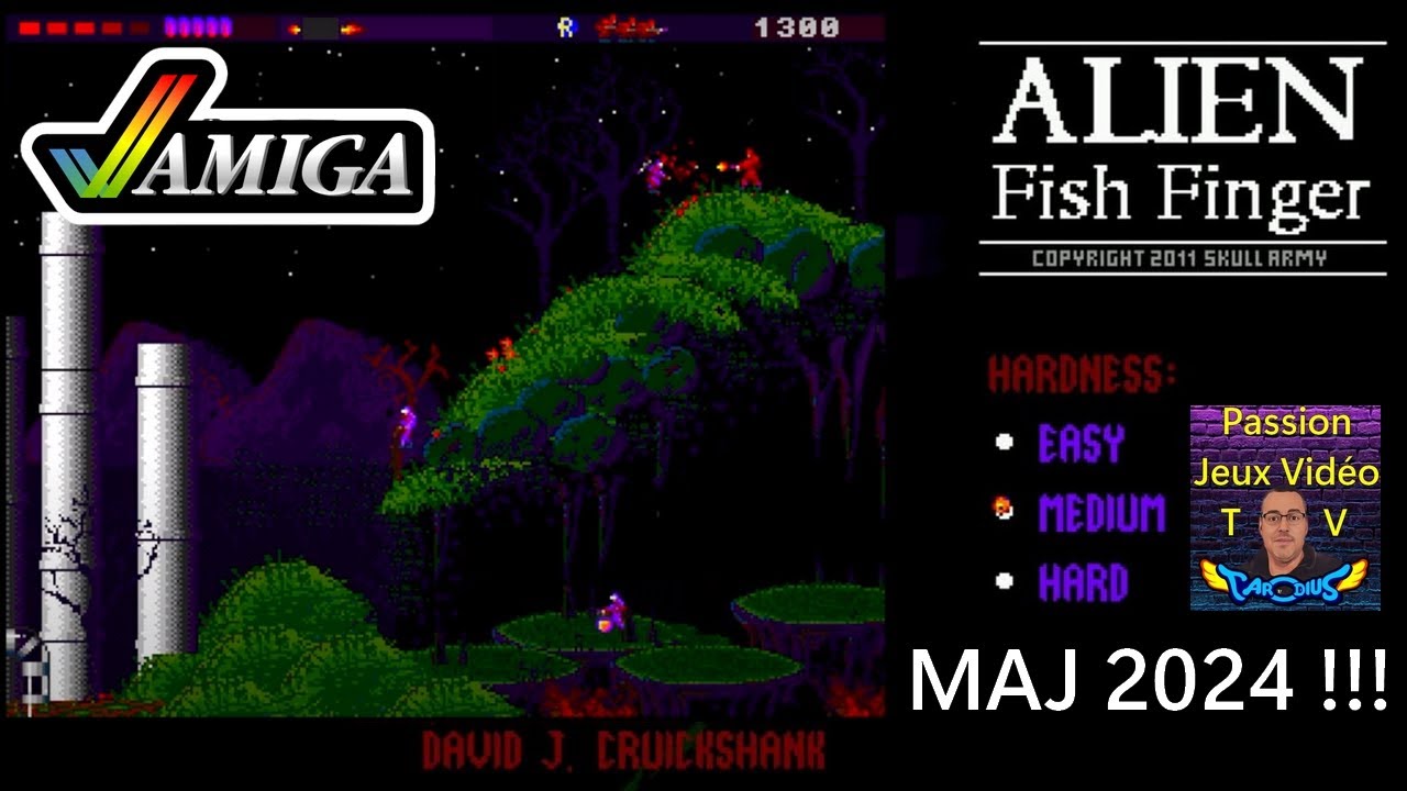 Amiga - Nouvelle M.A.J par son auteur de Alien Fish Finger (Run And Gun ...