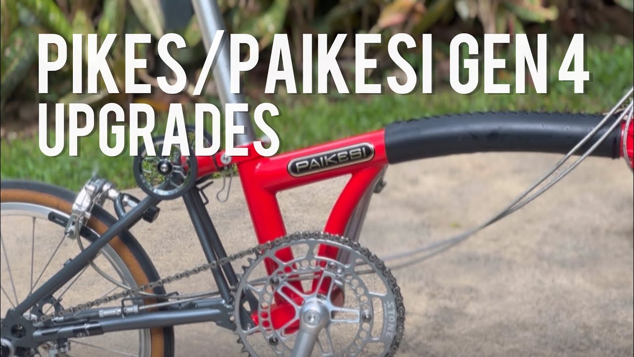 Pikes / Paikesi Gen 4 Upgrades - Upgraded Pikes Bike Check - YouTube