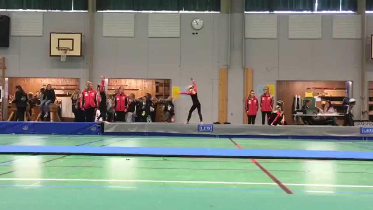 Gympa natt och dag 2014 - klass 1 - tumbling - omg 3 - YouTube